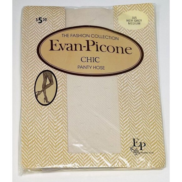 Evan Picone | Accessories | Vtg Evanpicone Chic Mesh Pantyhose Hosiery ...